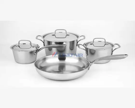 304 Food Grade Cookware Set | Stainless Steel Cookware Set - Linkfair